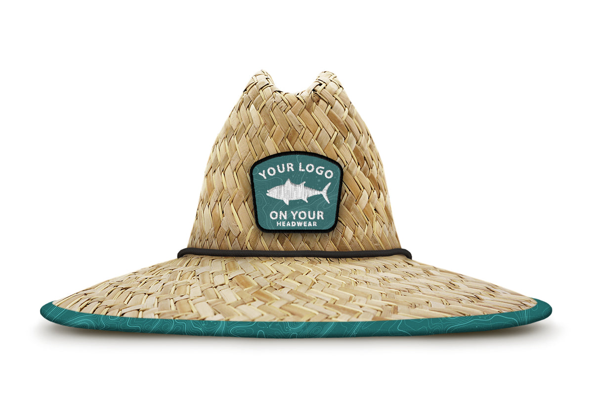 Unisex Custom Straw Hat – Slant Six Custom